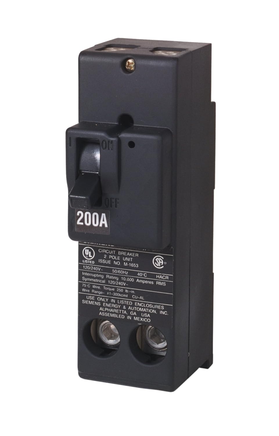 Siemens QN2200 200-Amp 4 Pole 240-Volt Circuit Breaker : Amazon.in ...