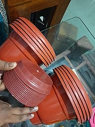 Kraft Seeds Deluxe Gamla Planters With Bottom Plates ( 12 Pcs, 8 Inches ...