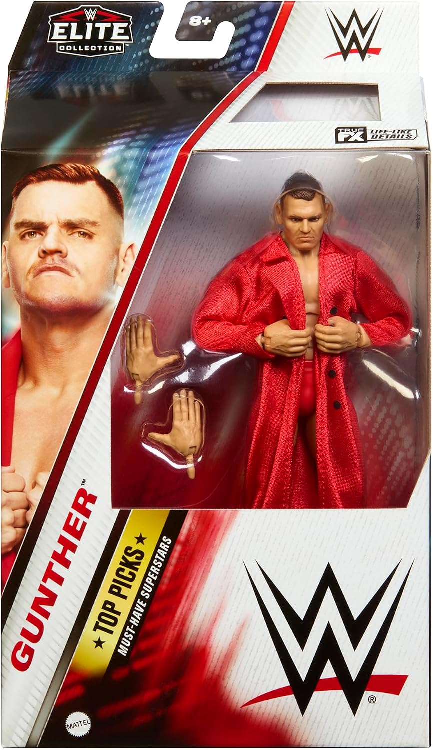 Gunther - WWE Elite Top Picks 2024 (Wave 3) Toy Wrestling Action Figure ...