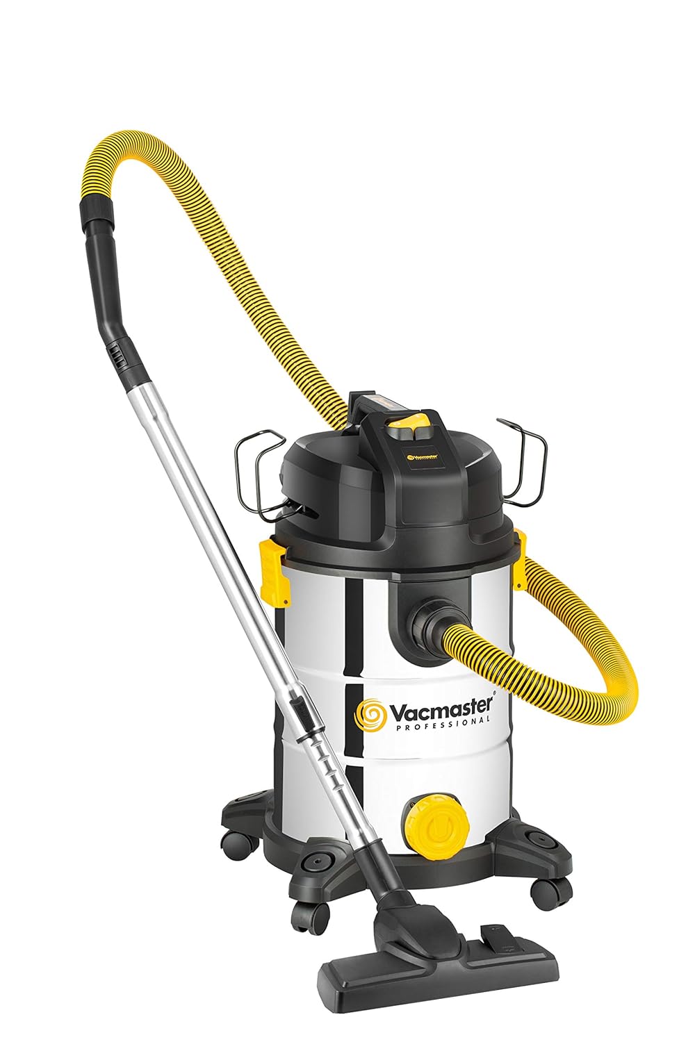 Vacmaster Beast Professional Stainless Steel Wet/Dry Vacuum Cleaner, 30 ...