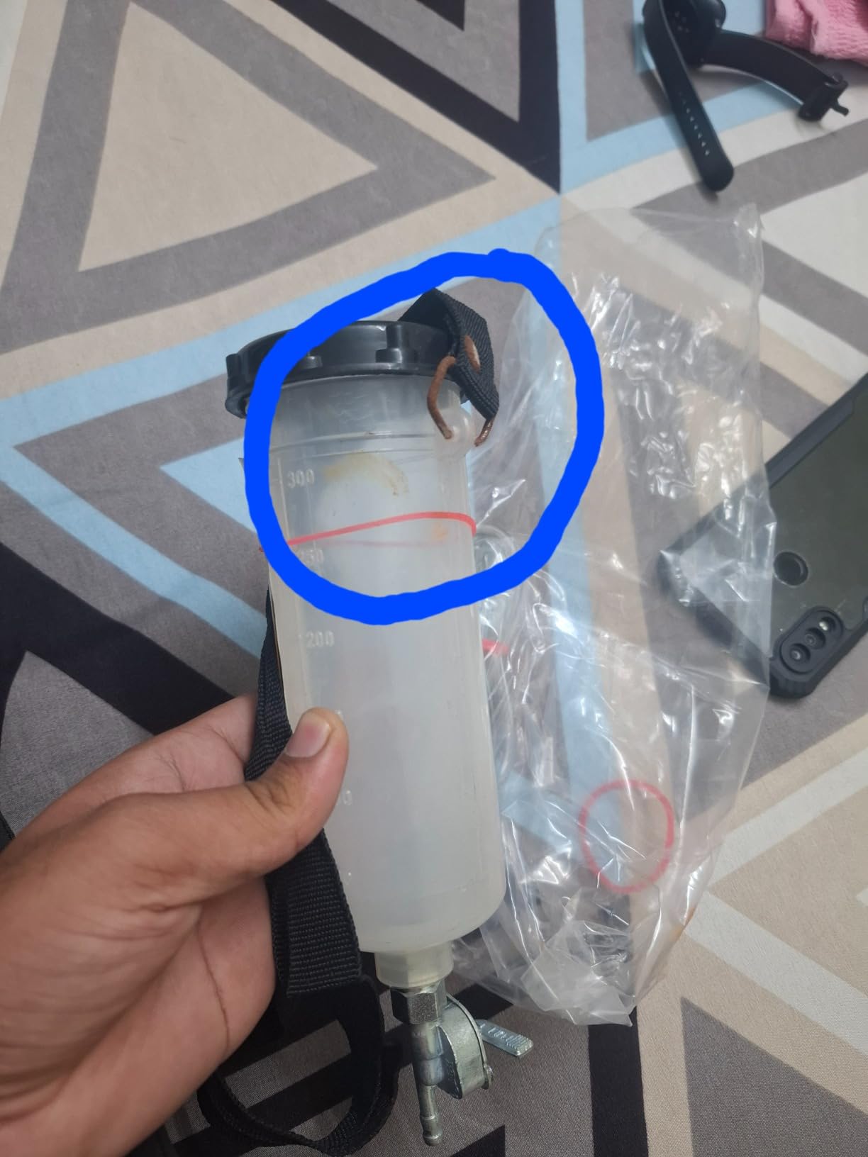 AASONS Bike Plastic Body Average/Mileage Testing Bottle With Petrol ...
