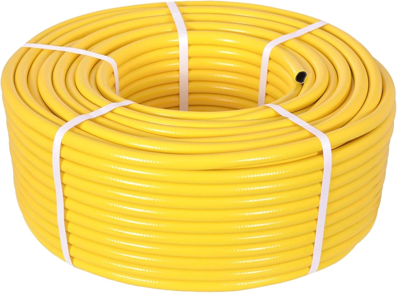TW Wholesale 30 Metre Yellow Garden Hose Pipe - 30M Reinforced Heavy ...