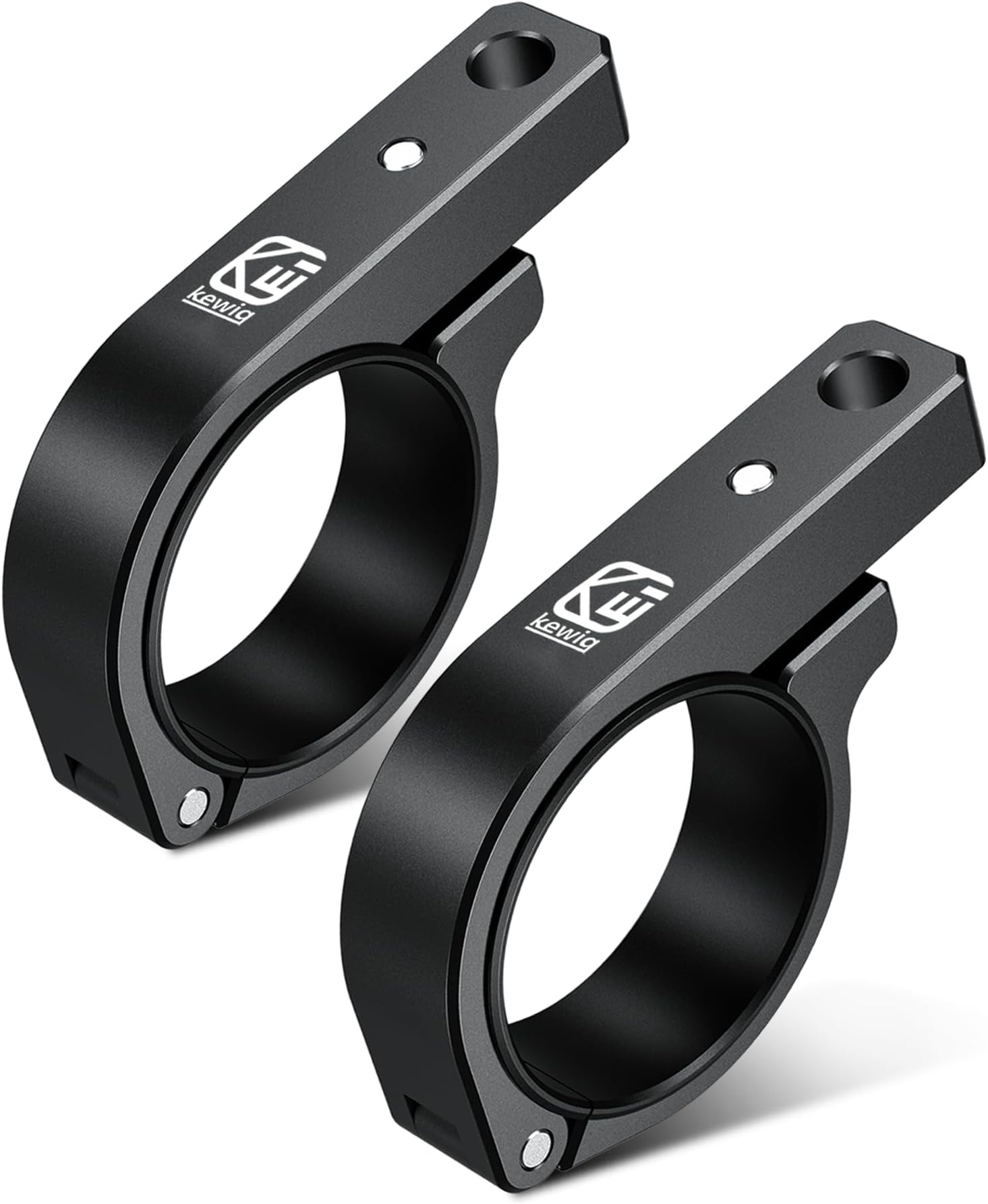 Amazon.com: VAZESWIN 2 PCS UTV Light Bar Mounts, Solid Aluminium Alloy ...