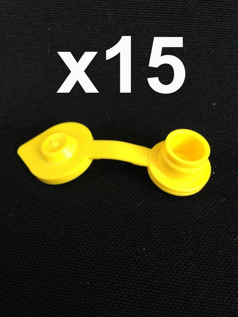Amazon.com: 15 pcs Yellow Plastic Gas Can Vent Caps - Fuel Can Vent ...