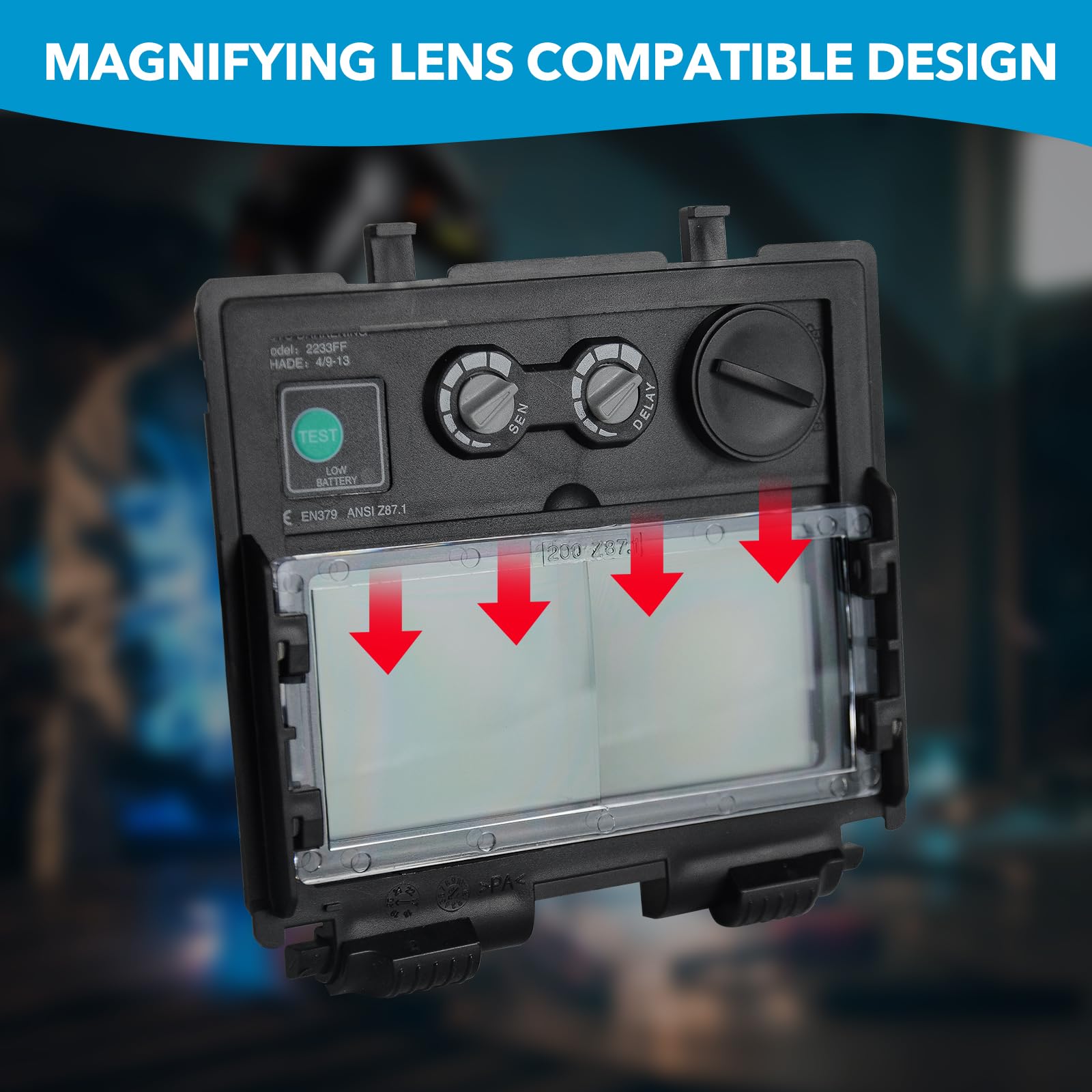 Snapklik.com : TRQWH 3/Pack Welding Helmet Magnifying Lens 2.0/2.5/3.0 ...