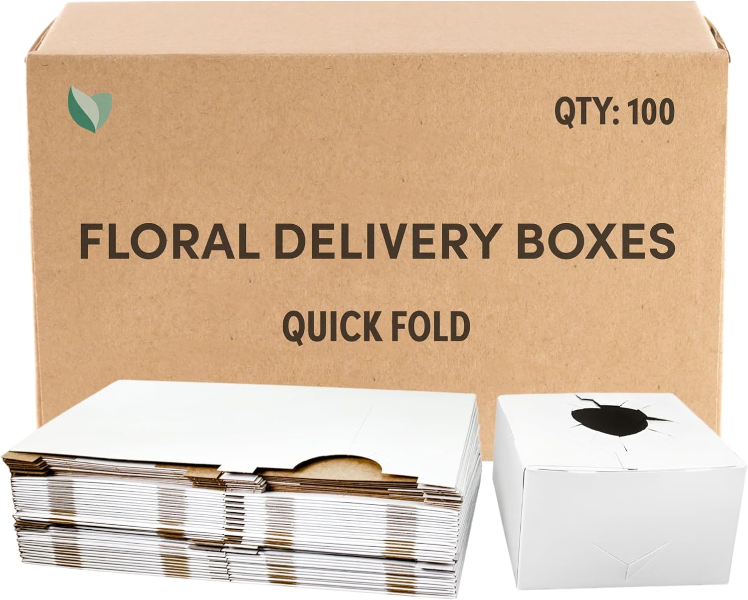 Amazon.com: Holiday Designs - Quick Fold Florist Delivery Box ...