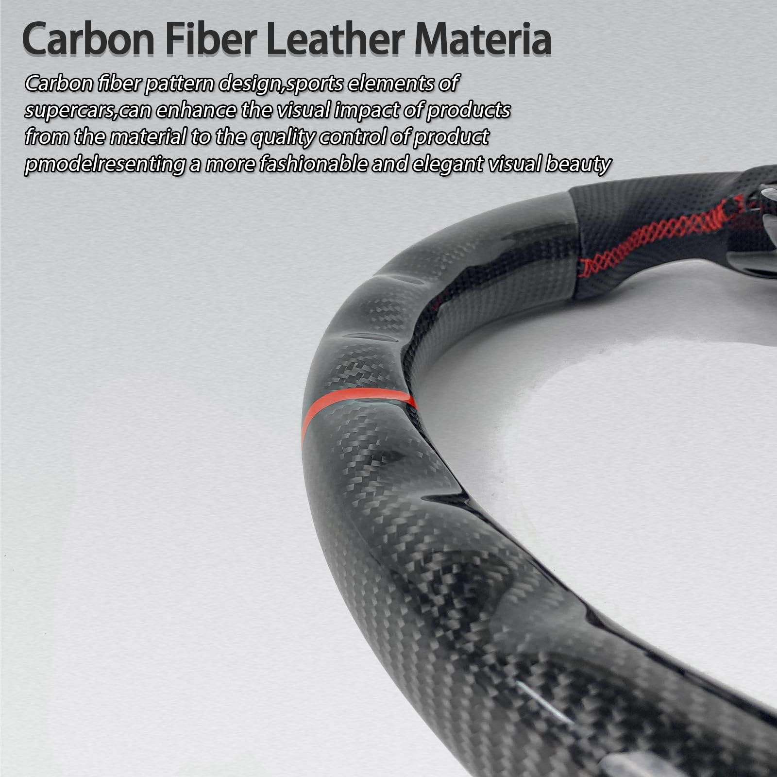 Civic 10th Gen Upgrade Carbon Fiber Hydro Dip Steering Wheel For 2016 ...