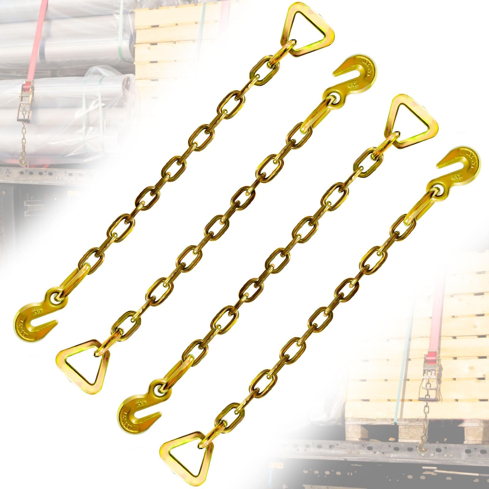 Amazon.com: Mac's Tie-Downs Chain Extension (4 Pack) : Automotive