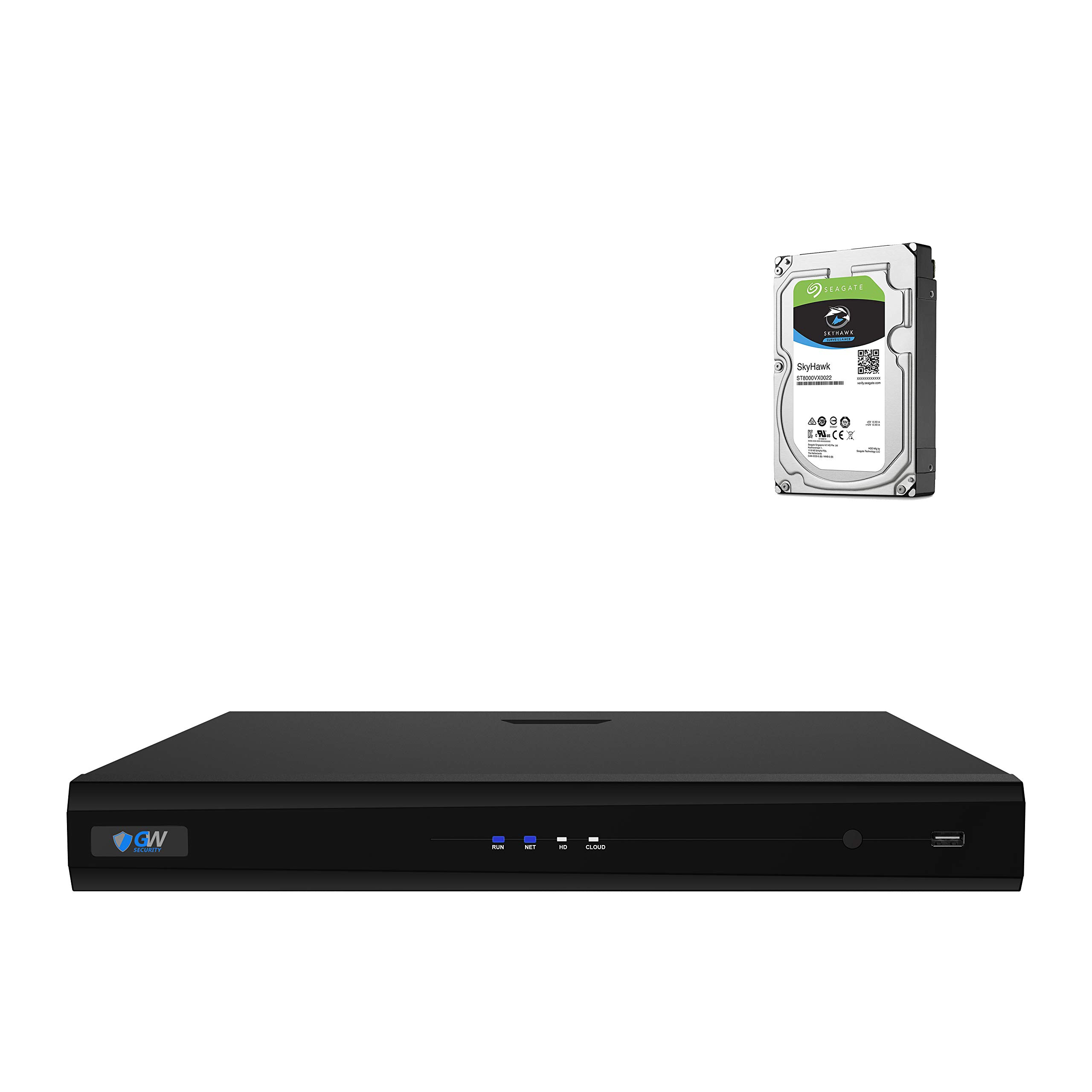 Amazon.com : GW Security 32 Channel 4K 8MP NVR Stand Alone Video ...