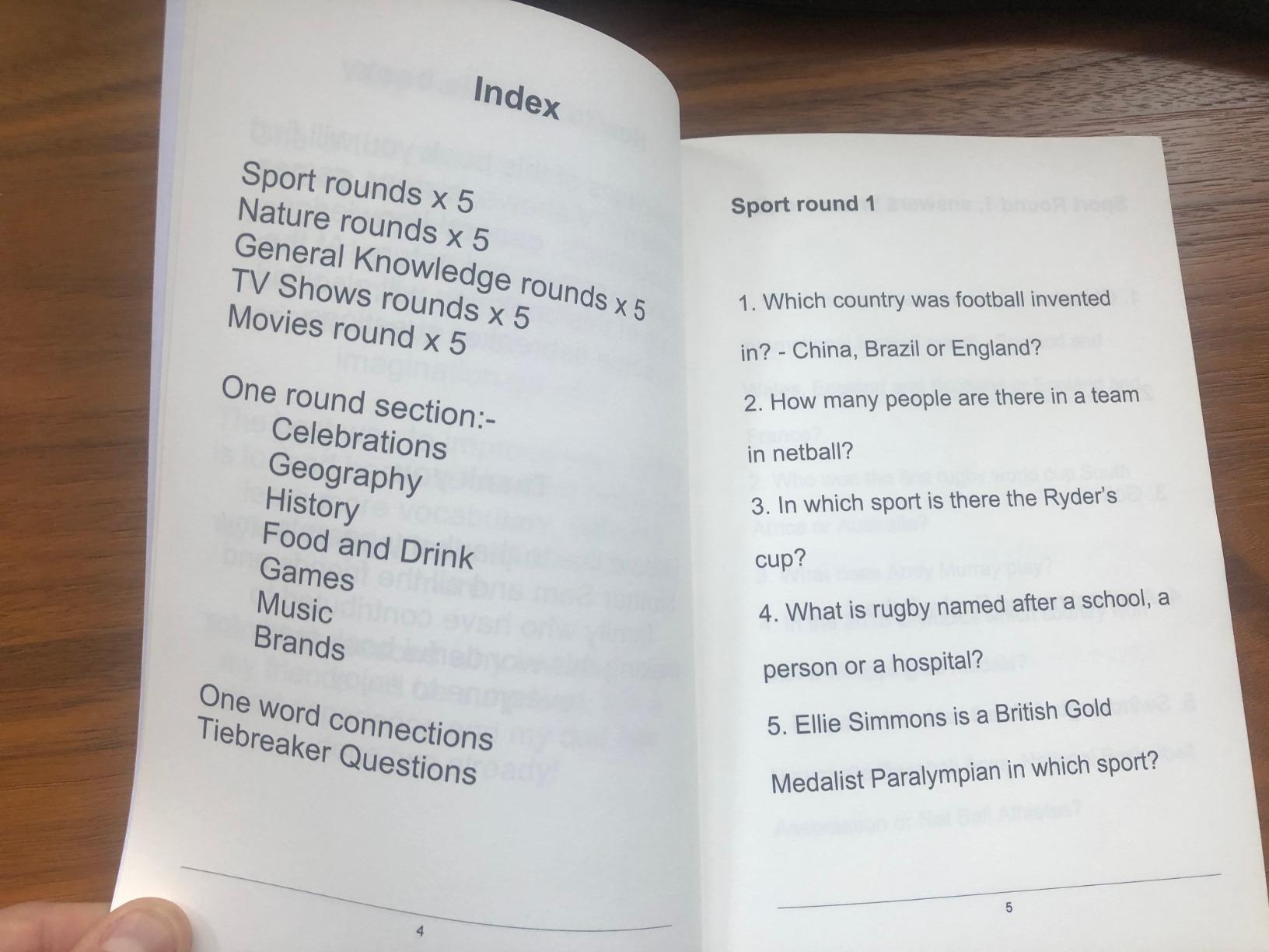 Kids Quiz Book - By a kid, for a kid.: Over 200 questions including ...