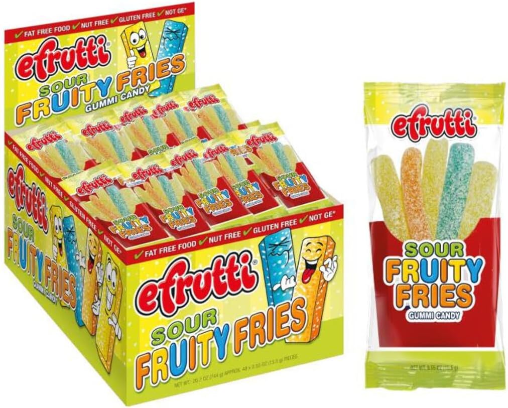 Amazon.com : eFrutti Gummy Candy Variety Pack – Sweet & Sour Gummies ...