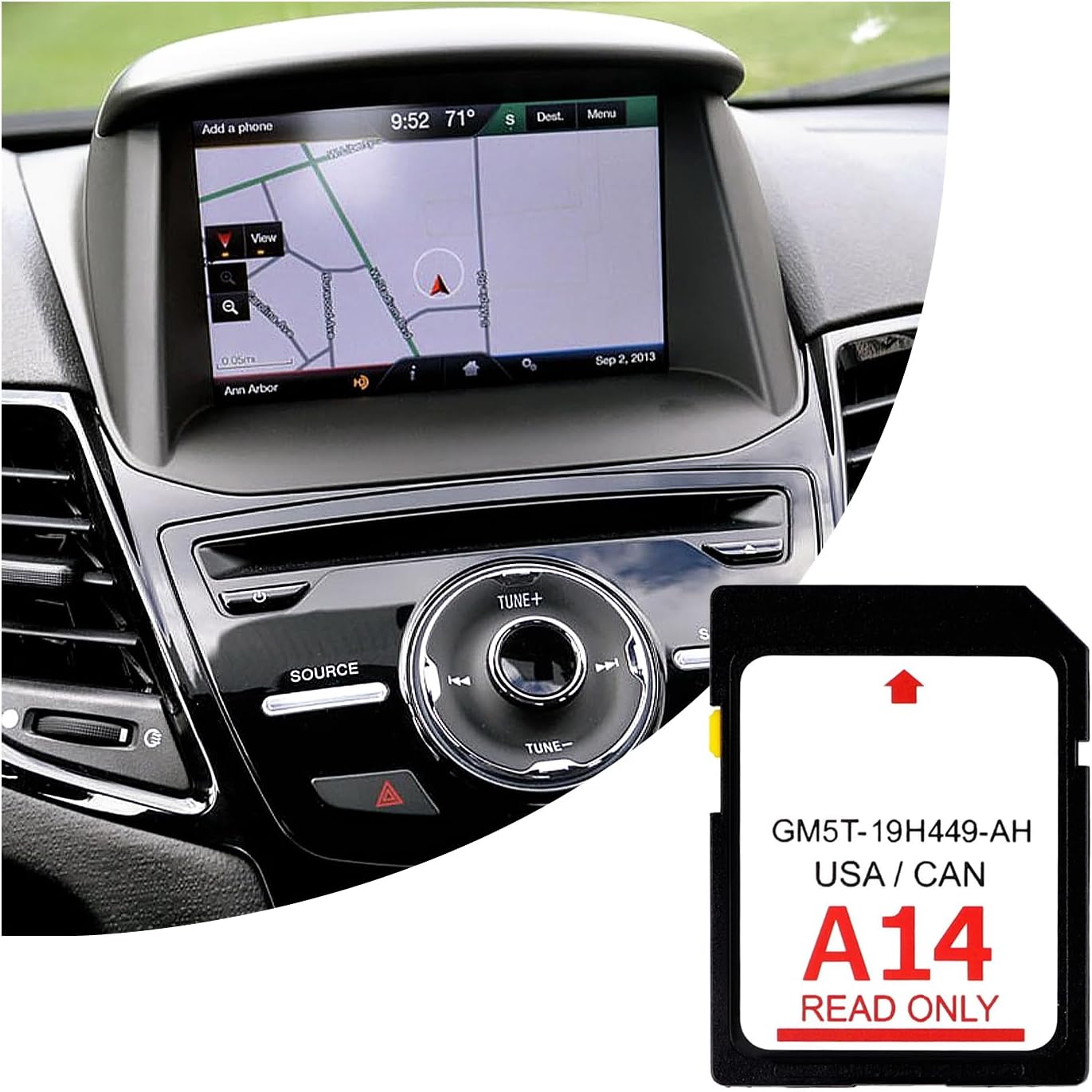 Amazon.com: Latest V10 RNS 315 GPS Navigation SD Card Updated North ...