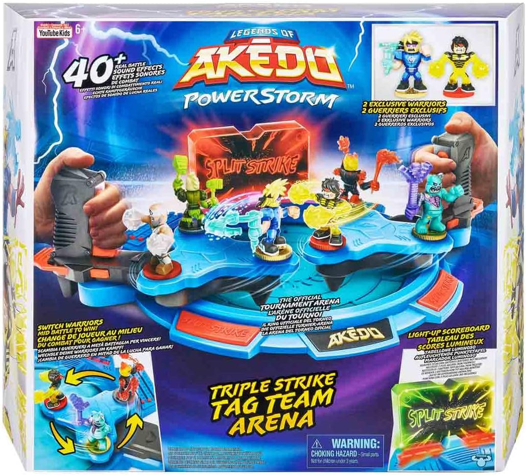 Akedo Battle arena - MOOSE TOYS - Ultimate Powerstorm - Deluxe - From 6 ...