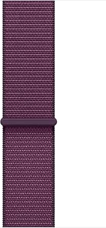 Amazon.com: Apple Watch Band - Sport Loop - 46mm - Plum - One Size ...