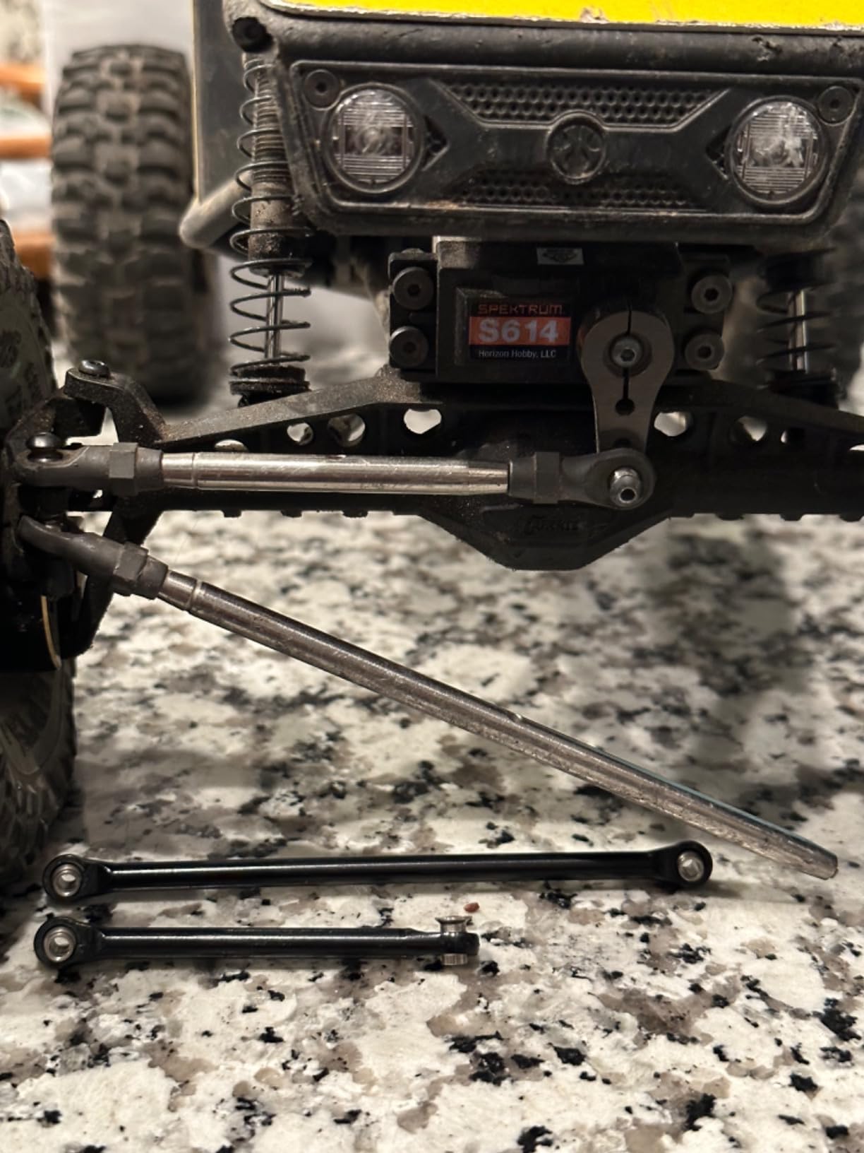 Amazon.com: Steering Rod Tie Links for Axial 1/18 UTB18 Capra RC Car, 1 ...