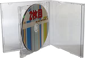 Amazon.com: Oval Multimedia CD Case, 2 Jewel Case, 0.4 inch (10 mm ...