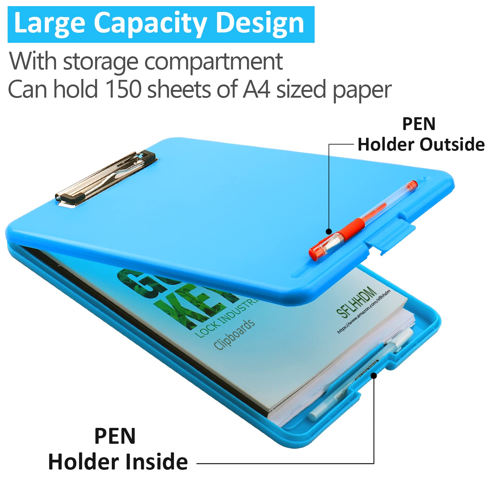 Clipboard With Paper Inside