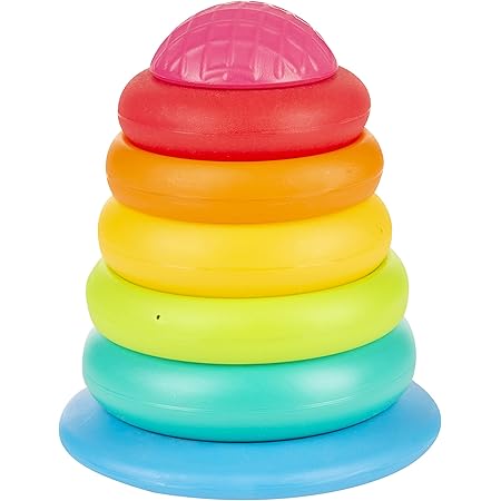 Buy Fisher-Price Plastic Original Rock-a-Stack,Multicolor, Classic ...