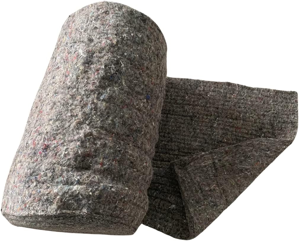 2 Metre - MASTA Upholstery Black Upholstery Felt 27" Wide FR Batting ...