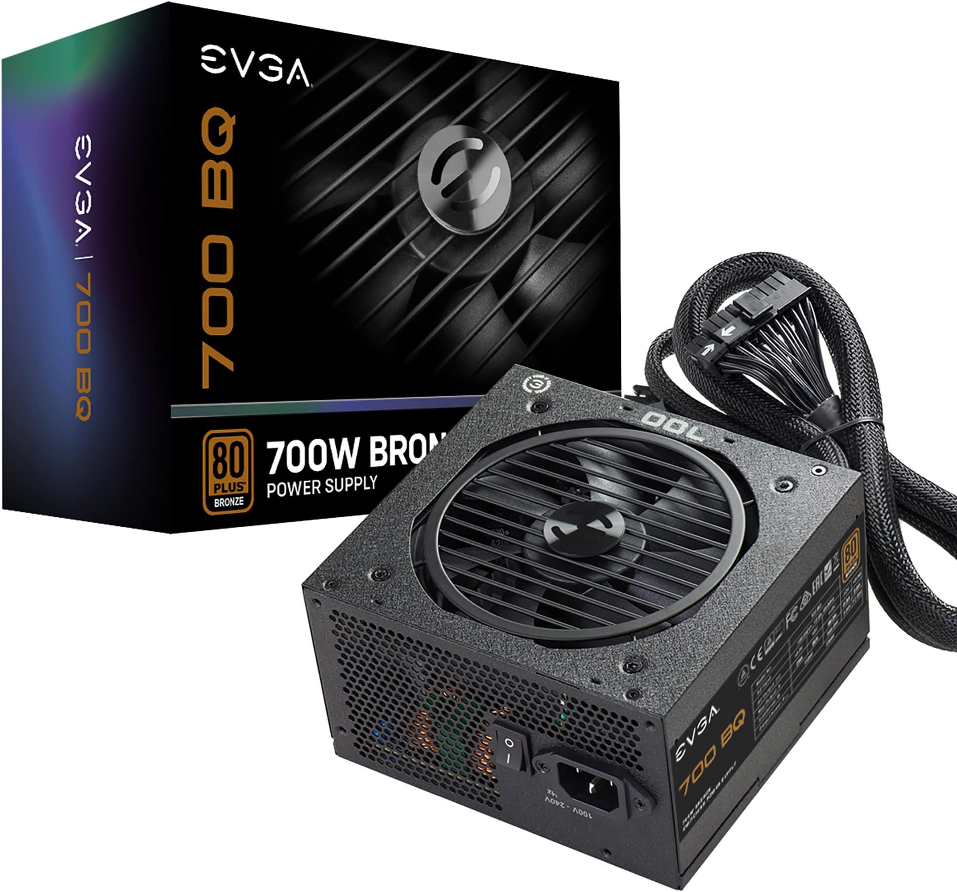Amazon.com: ARESGAME AGV Series 500W Power Supply, 80 Plus Bronze ...
