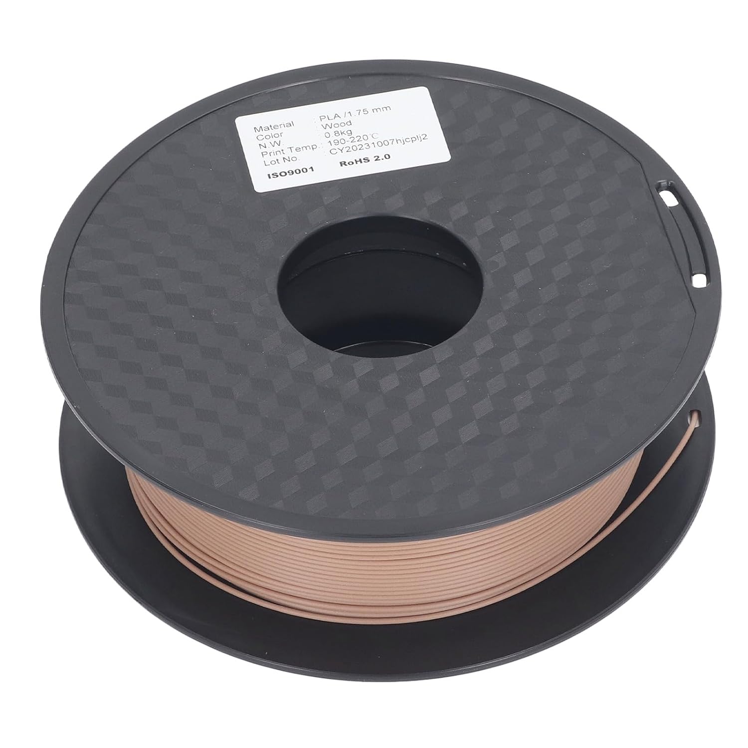 PLA Filament 1.75mm Wood 3D Printer Wood Grain Filament with High ...