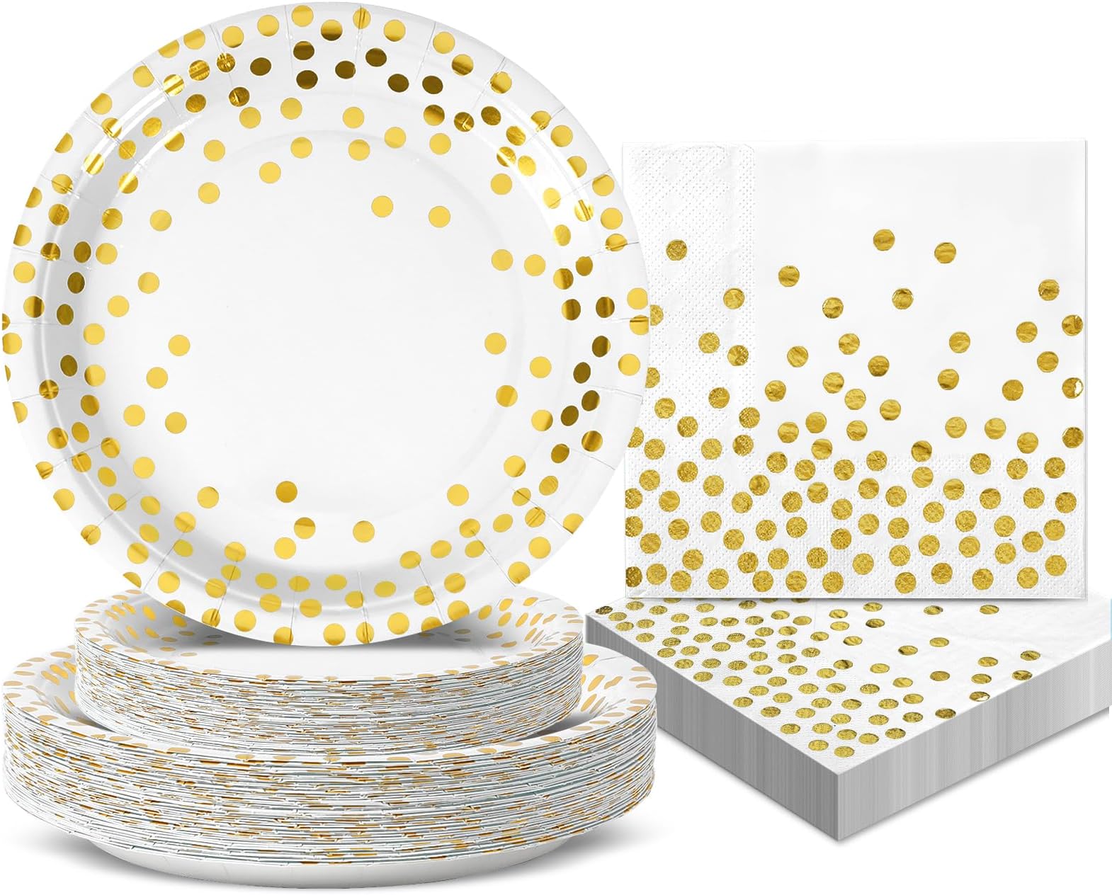 Amazon.com: Nitial 100 Count Easter Paper Plates Bulk Oval Disposable ...