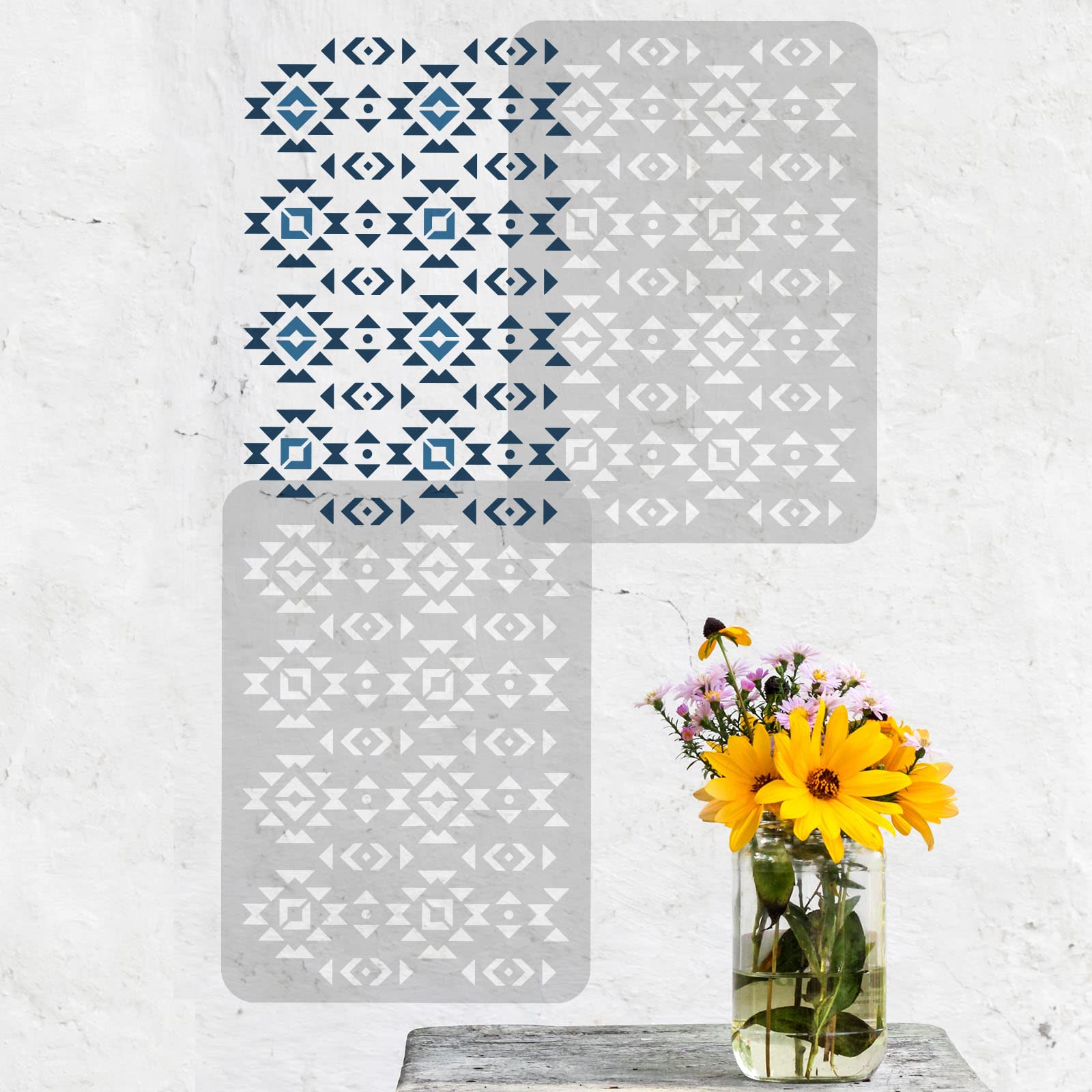 Geometric Border Stencil