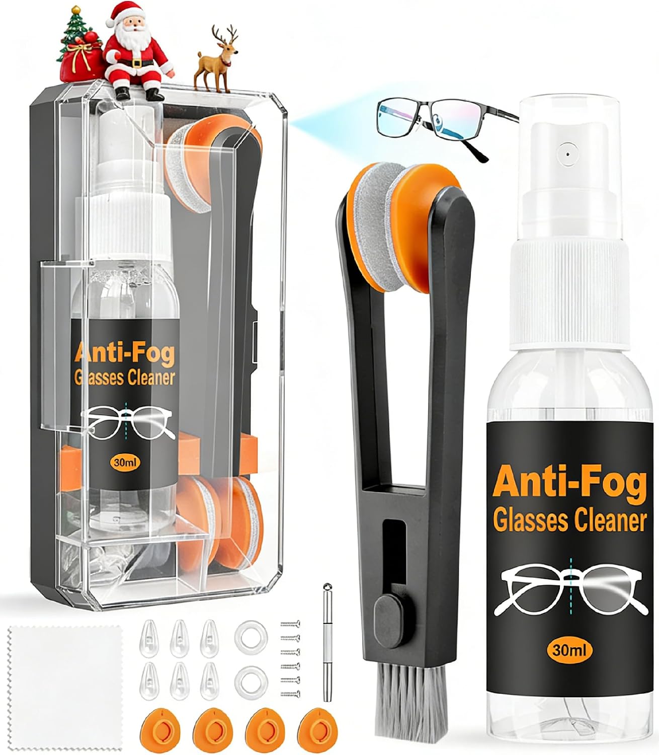 Amazon.com: Ordilend Glasses Cleaner Eyeglass Cleaning Kit with 24H ...