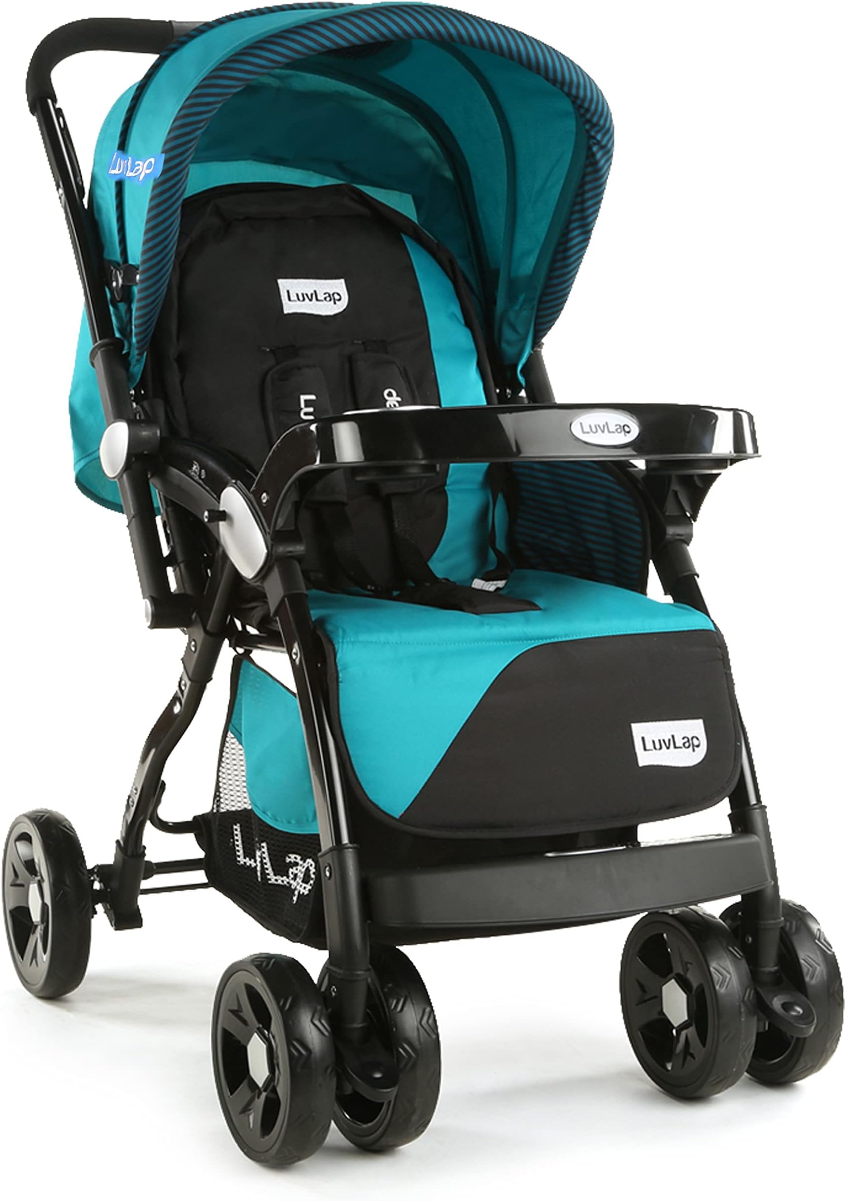 Buy LuvLap Galaxy Stroller / Pram, Extra Large Seating Space, Easy Fold ...