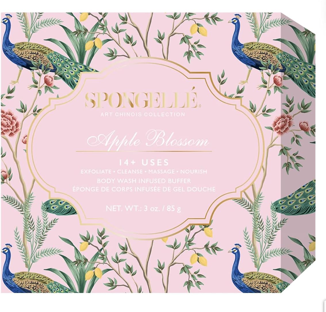 Amazon.com: Spongelle Men's Super Buffer Built-In Body Wash (Verbena ...