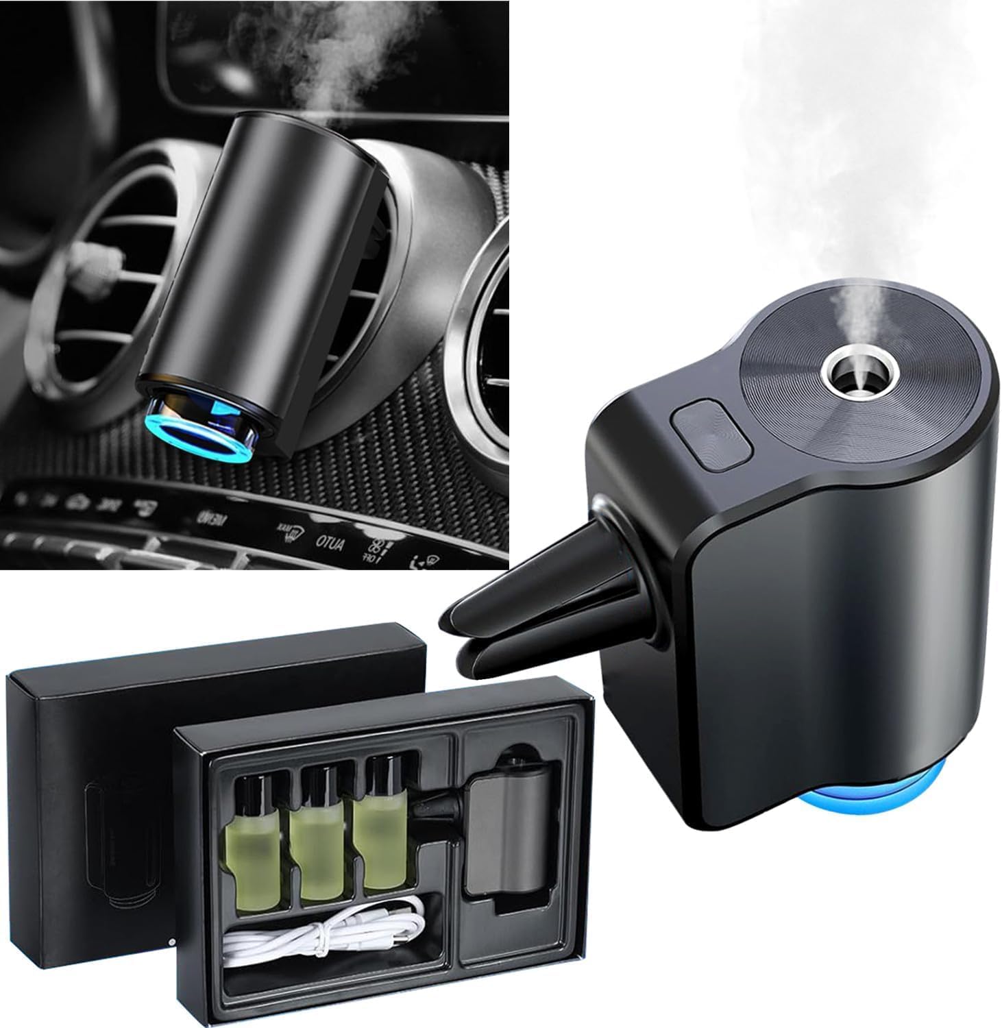 Amazon.com: Smart Car Air Freshener Air Freshener Diffuser,Rechargeable ...