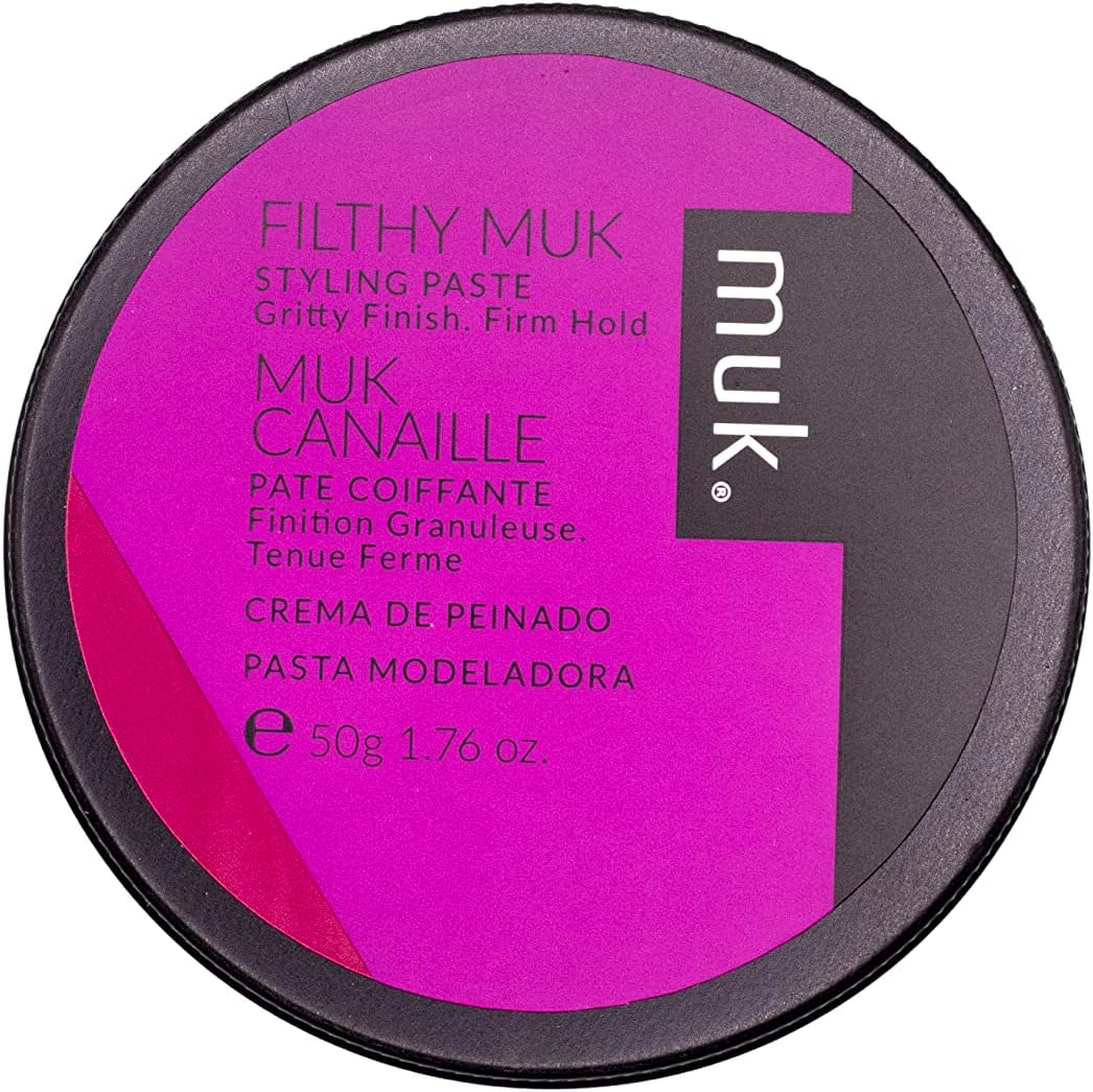 Amazon.com : Muk Haircare Styling Mud - Hard Hold, Low Sheen Finish ...