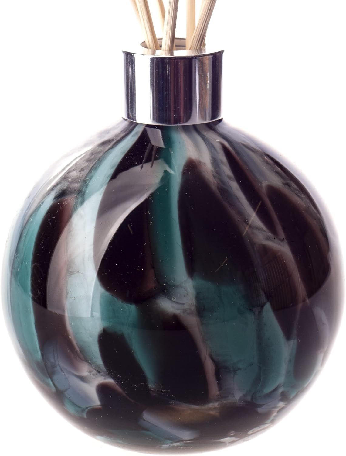 Amelia Art Glass Reed Diffuser Sphere - Blue Dynasty, NORMAL, JNS ...