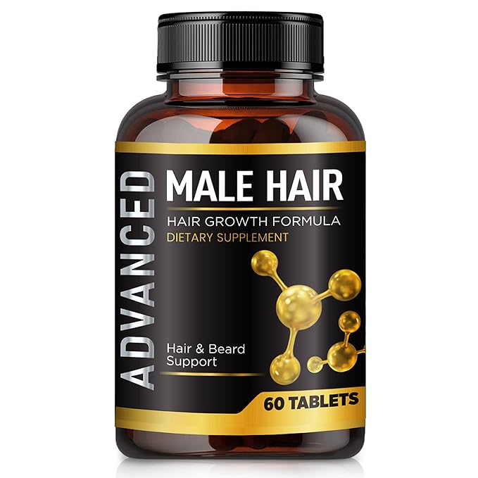 Amazon.com : Hair Growth Vitamins For Men-Anti Hair Loss Support ...