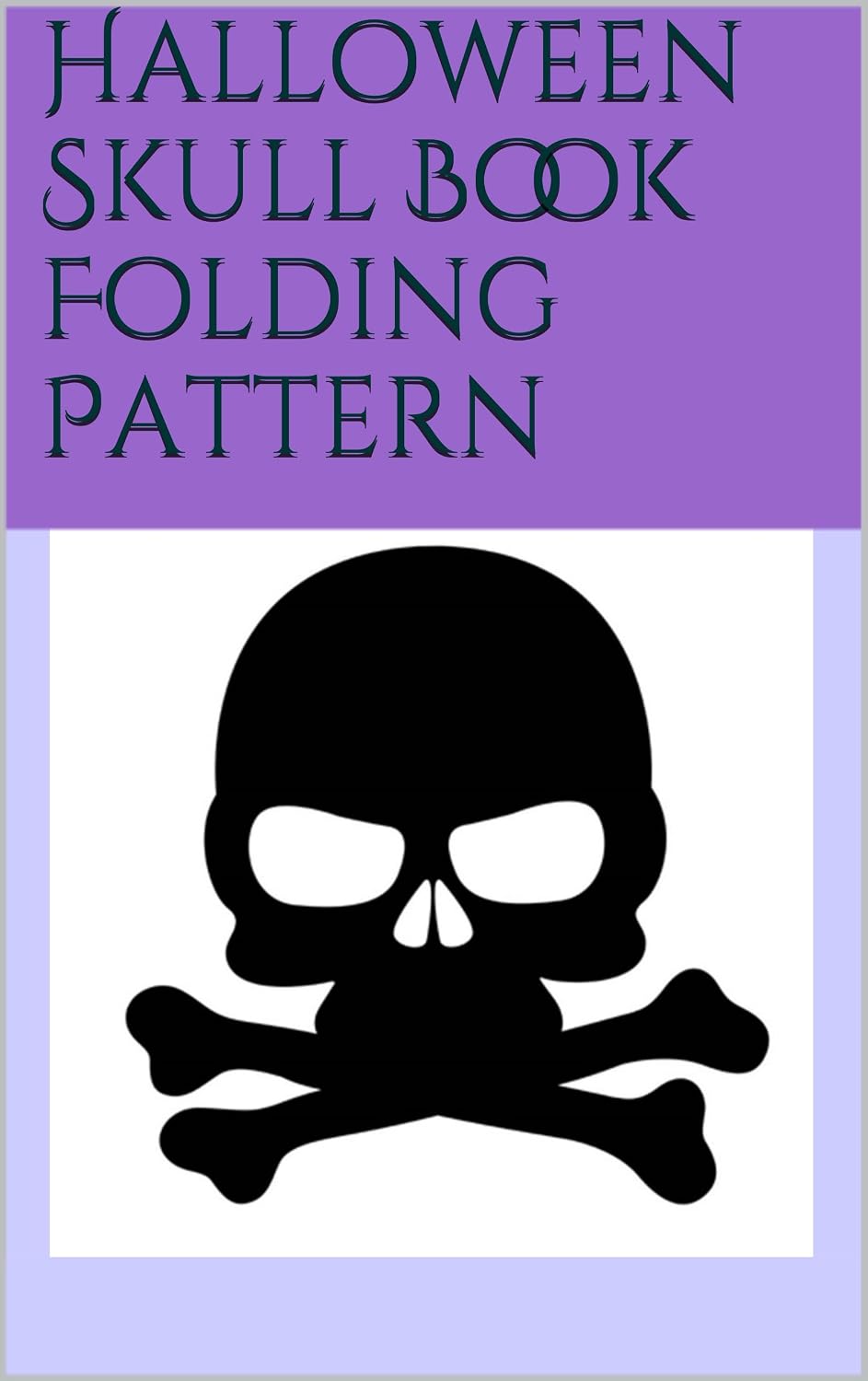 Amazon.com: Halloween Skull Book Folding Pattern (Halloween Book ...