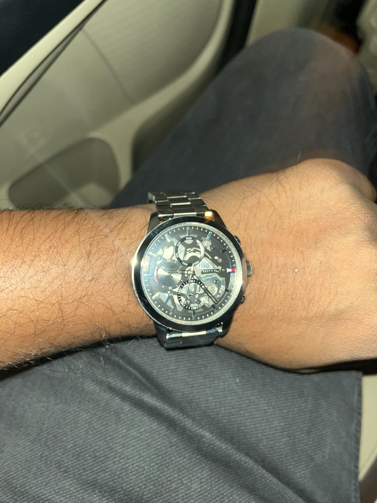 Tommy Hilfiger Men Black Dial Quartz Multifunction Watch-NETH1710477 ...