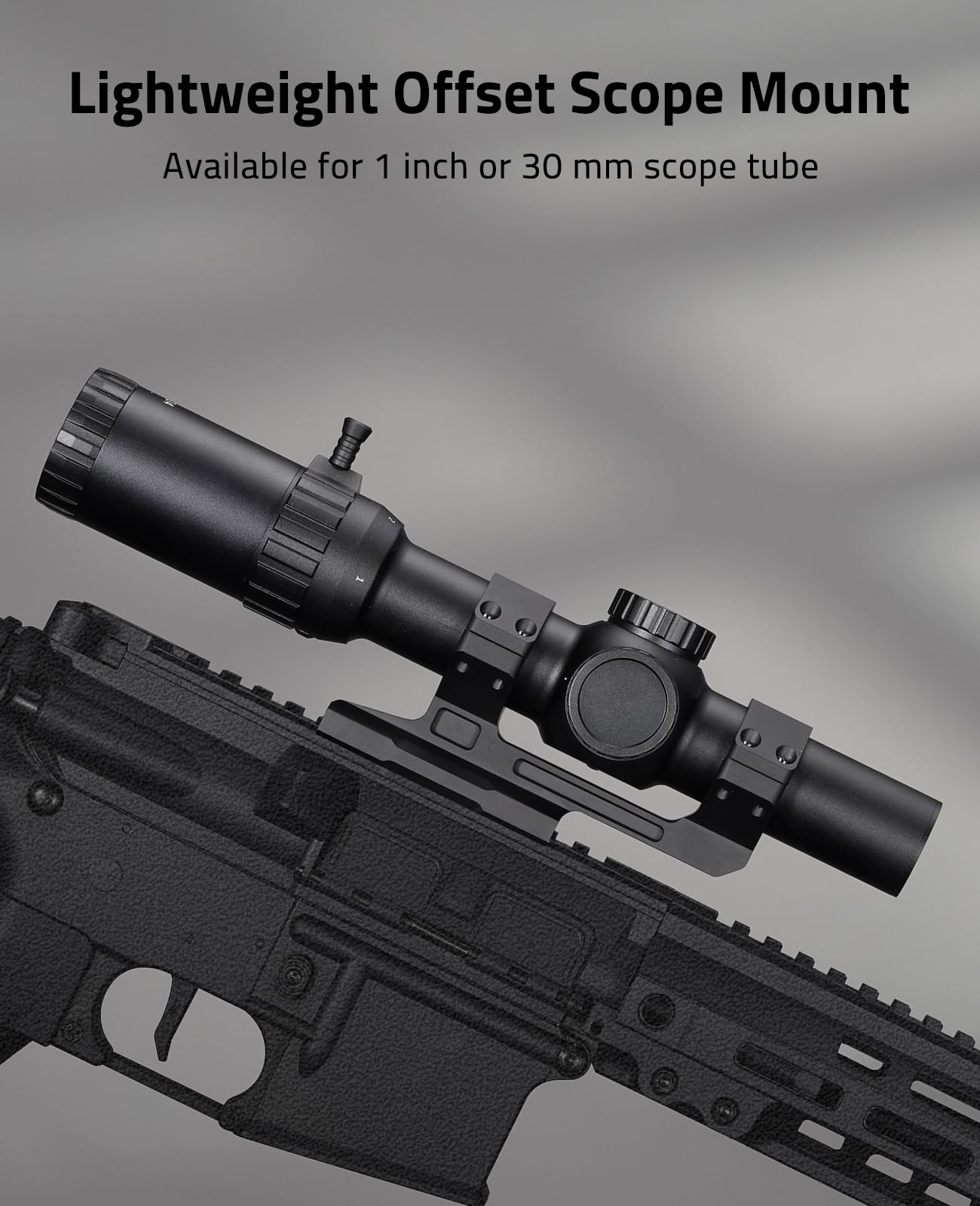 Snapklik.com : Cantilever Scope Mounts, Lightweight Dual Ring Rifle ...