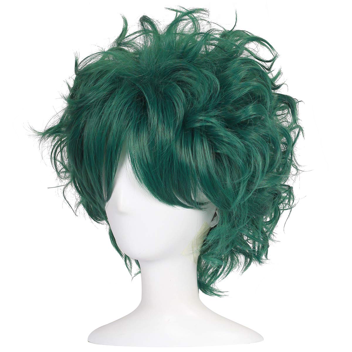 Dark Green Cosplay Wig