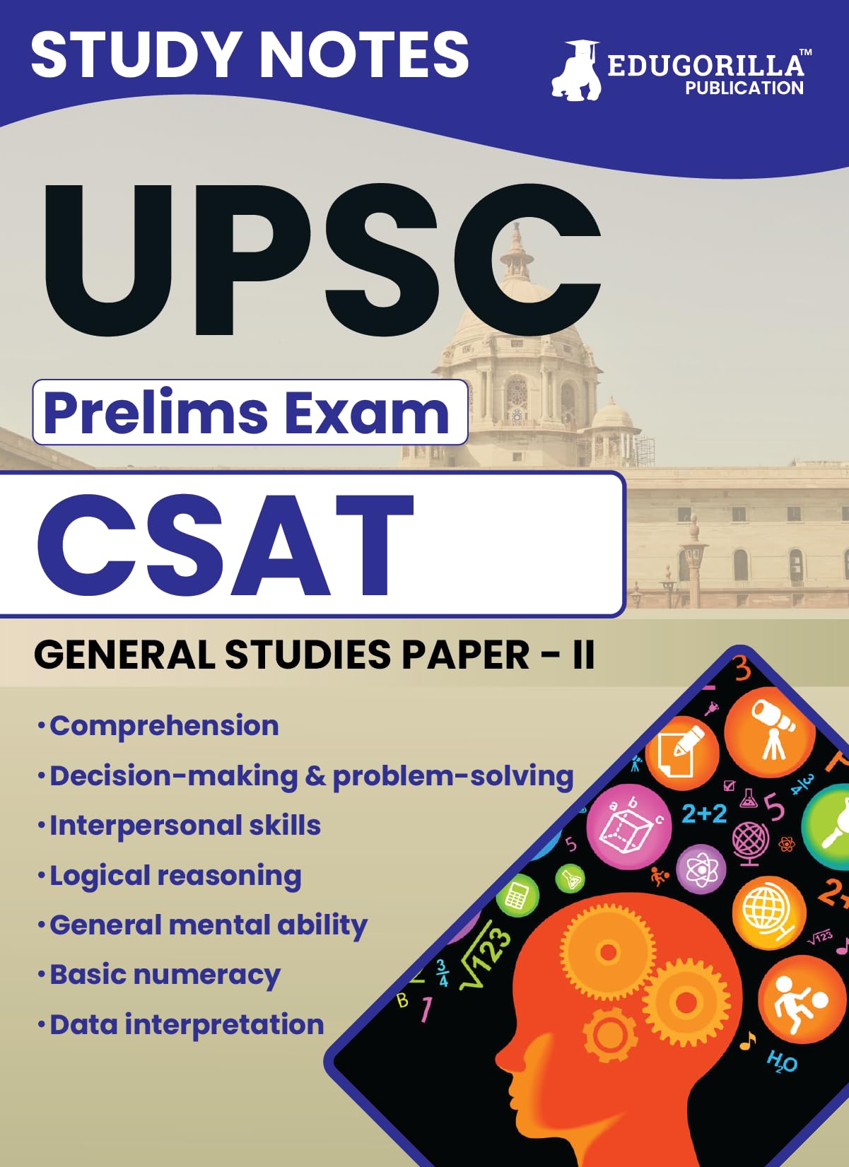 Buy UPSC Prelims Paper-II : CSAT Exam 2024 | Cover all subject with ...