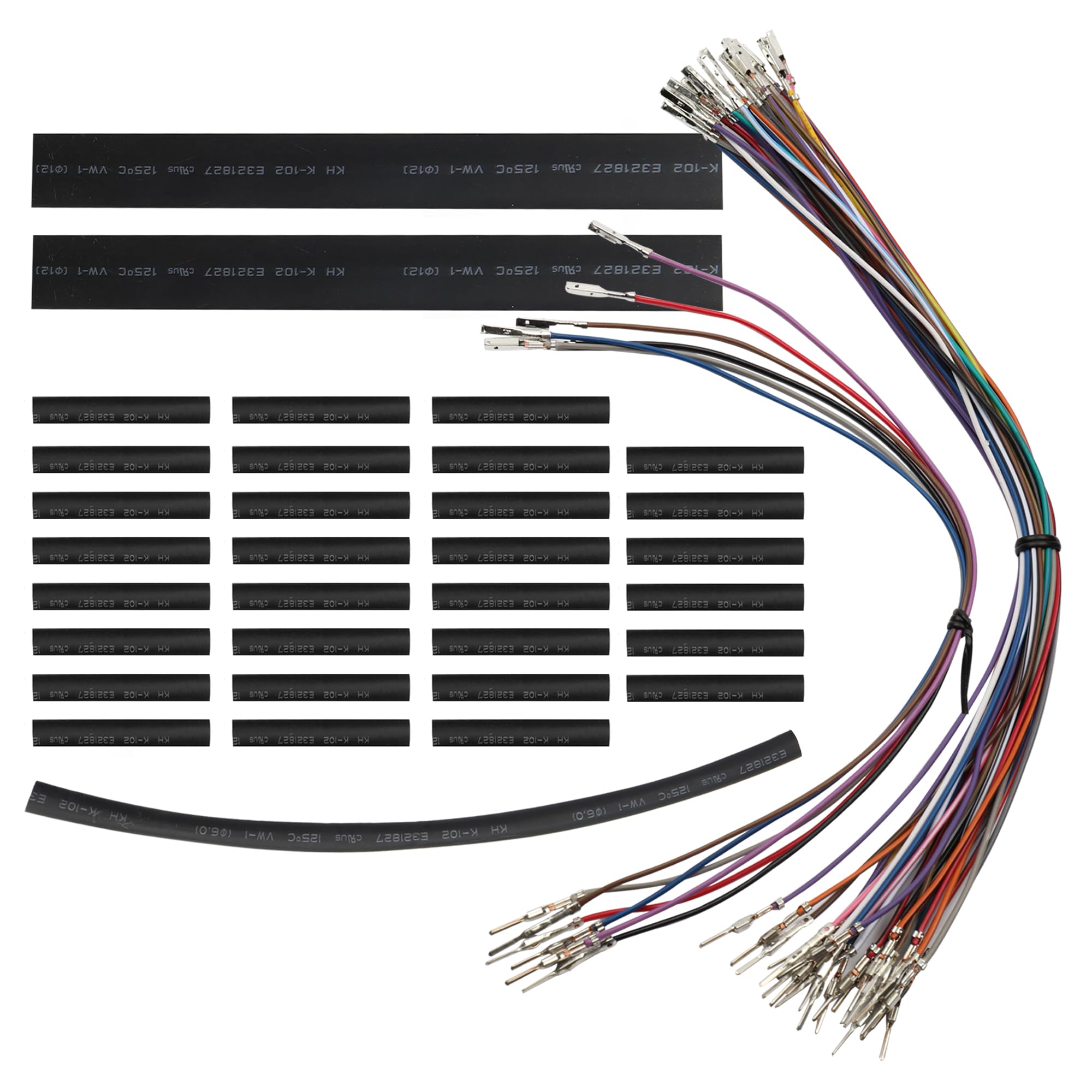 Snapklik.com : Prewired 14 Inch To 16 Inch Touring Wiring Extension ...