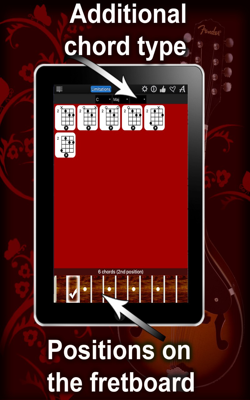 Mandolin Chords Compass Lite: lots of chord charts - App on Amazon Appstore