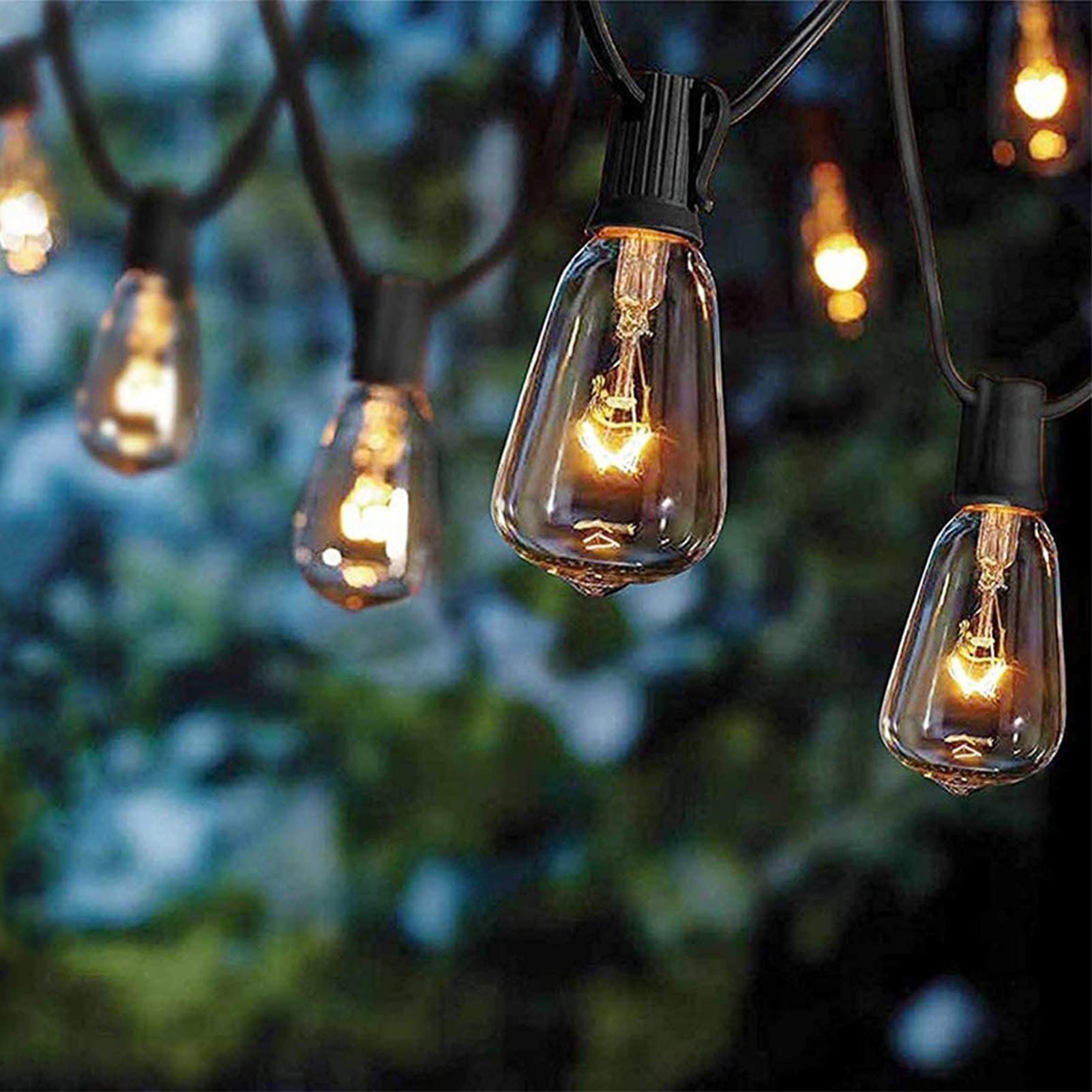 allen + roth 13-ft 10-Light White Plug-in Bulbs String Lights - Amazon.com
