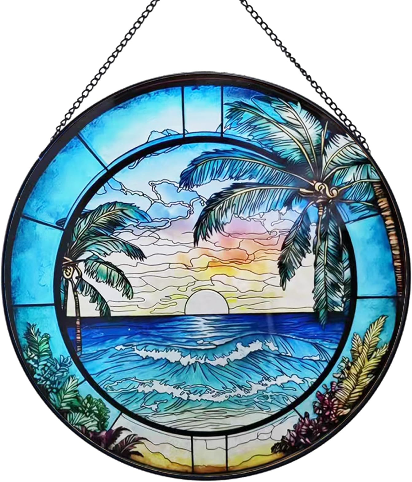 Amazon.com: WOHAHA Oceans Shells Acrylic Window Hanging Sea Marine Life ...