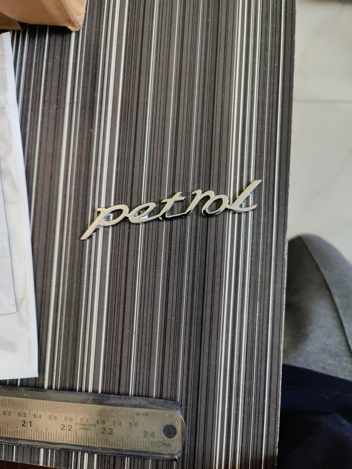 BAERFIT Petrol Badge for Car Fuel Tank Petrol Emblem for Car Sticker ...