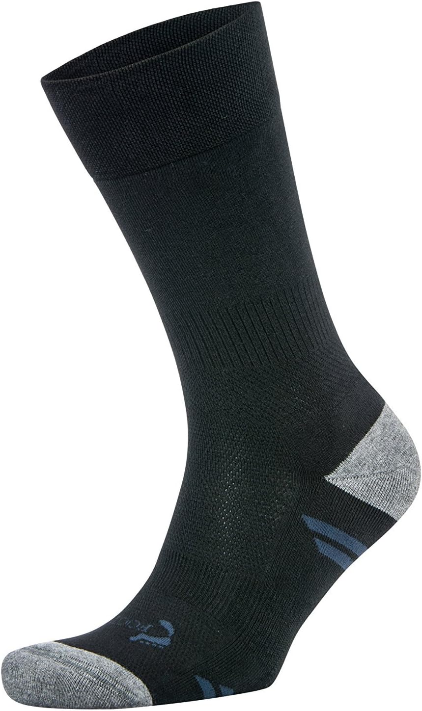 Amazon.com: Foot Zen Unisex Diabetic Comfort Crew Sock (Black : Health ...