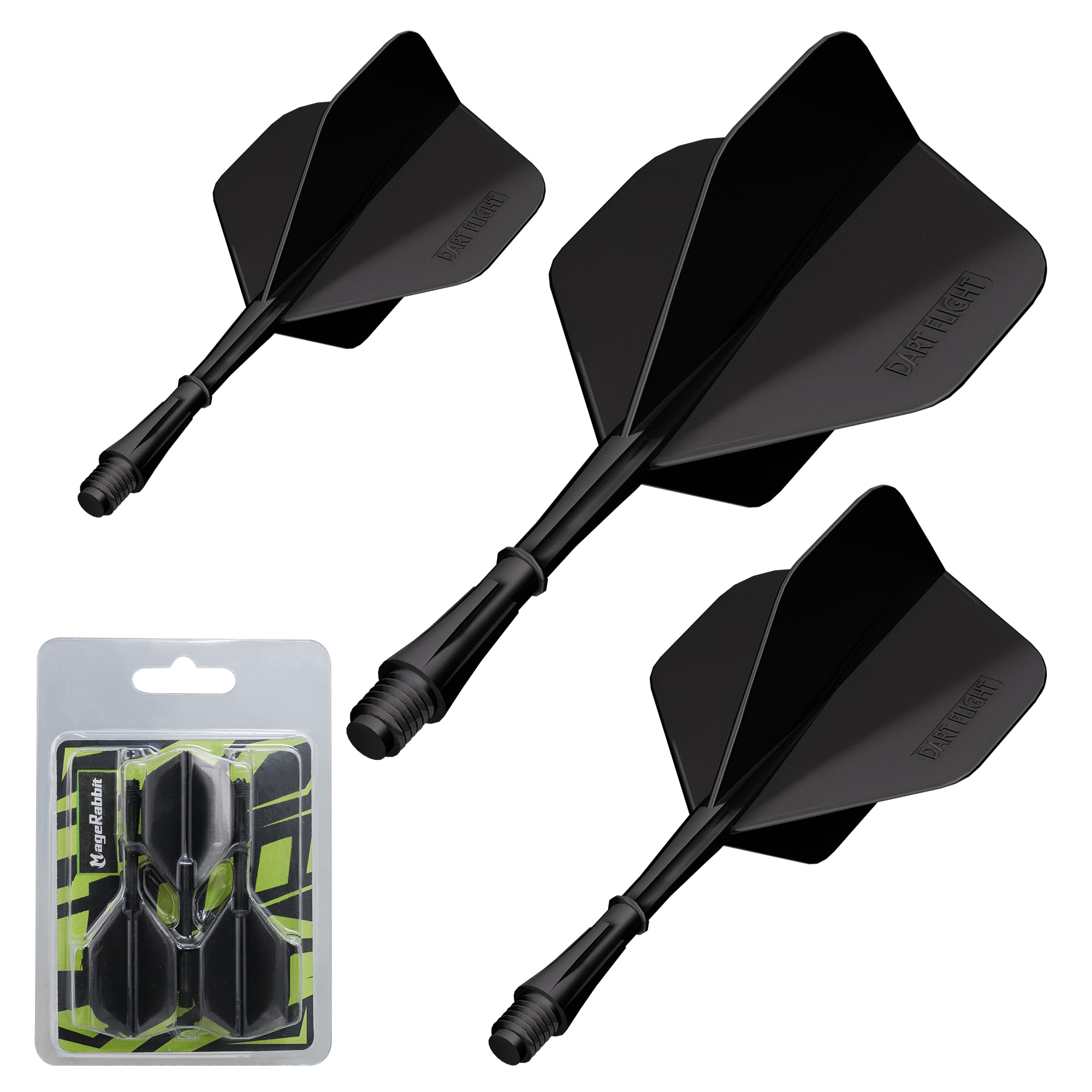 MageRabbit Darts Moulded Darts Flight and Dart Stem Professional Dart ...