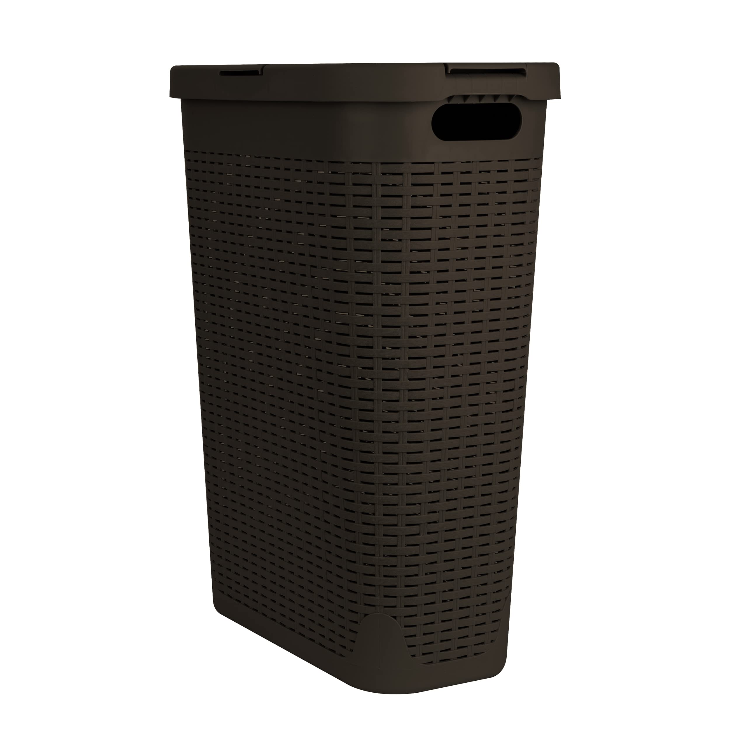 Buy Mind Reader 40 Liter Slim Laundry Basket Laundry Hamper With buy-mind-reader-40-liter-slim-laundry-basket-laundry-hamper-with