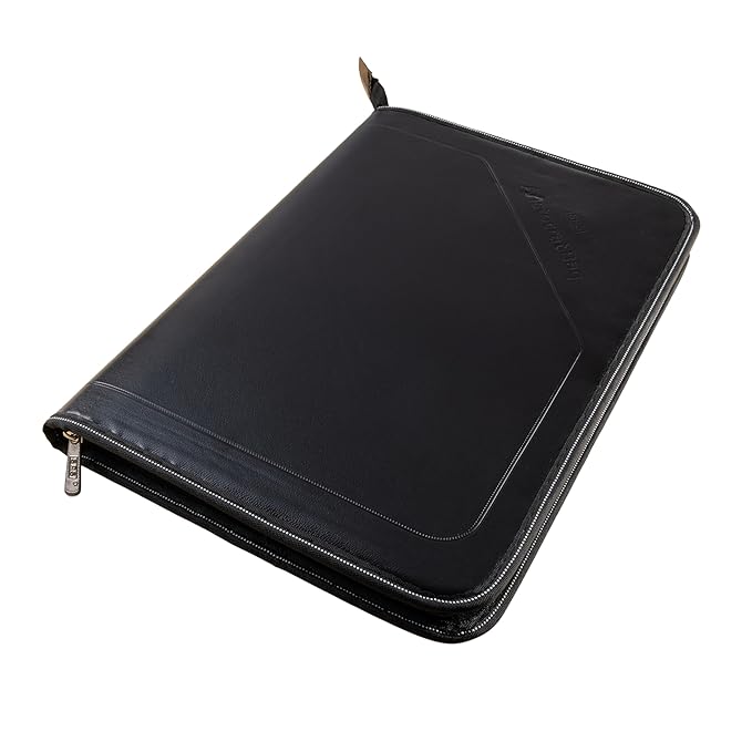 SPS PU Leather 24-Pocket A4 File Organizer – Professional Document ...