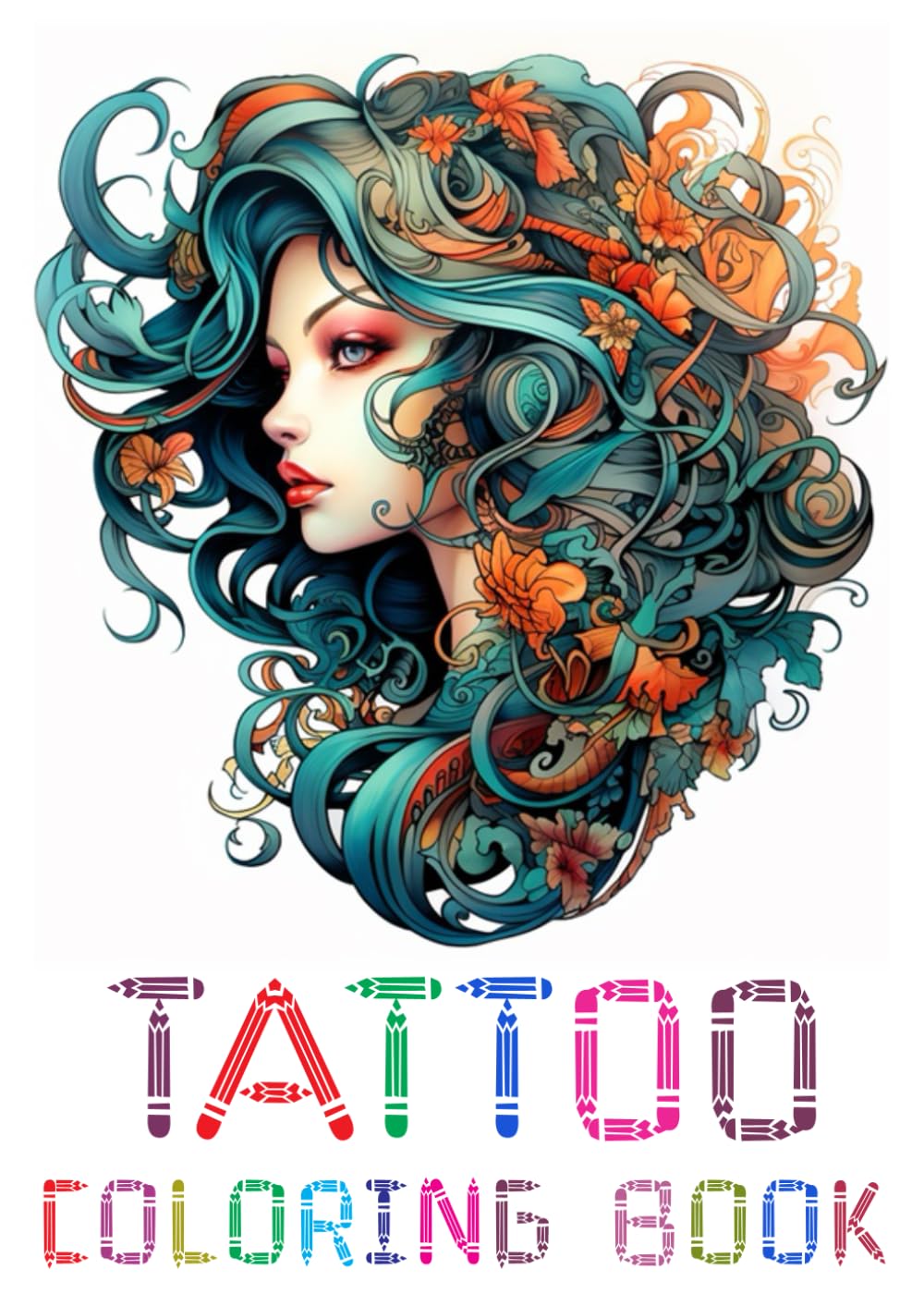 Tattoo Coloring Book: Coloring Book: Haile, Daniel Mesfin ...