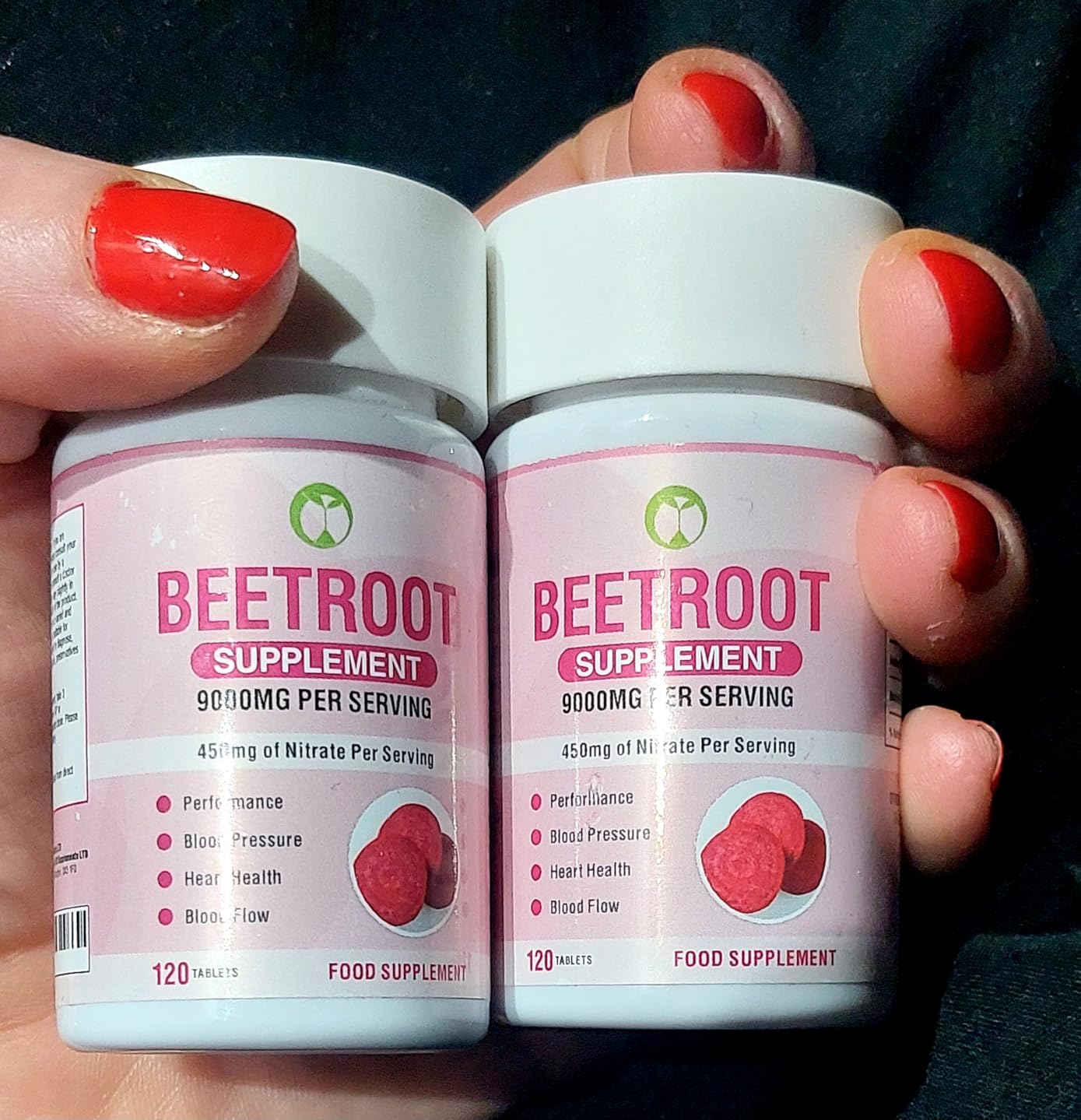 Beetroot Supplement (Twin Pack) 9000mg Extract High Strength 240 ...